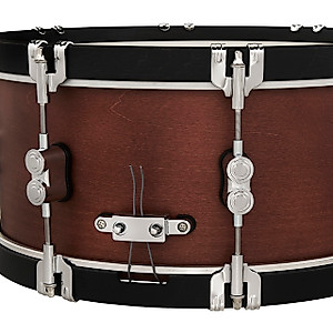 Pacific Drums & Percussion Add-Ons PDP Concept Classic, 6.5x14, Ox Blood/Ebony Hoops Snare Drum (PDCC6514SSOE)