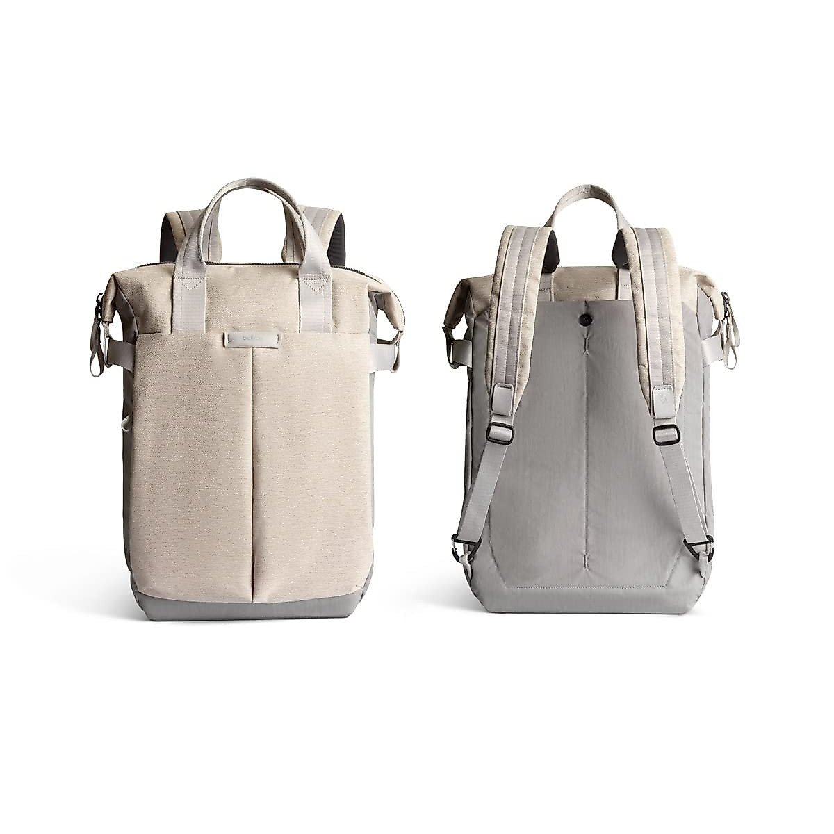 Bellroy Tokyo Totepack, water-resistant woven convertible backpack and tote bag - Saltbush