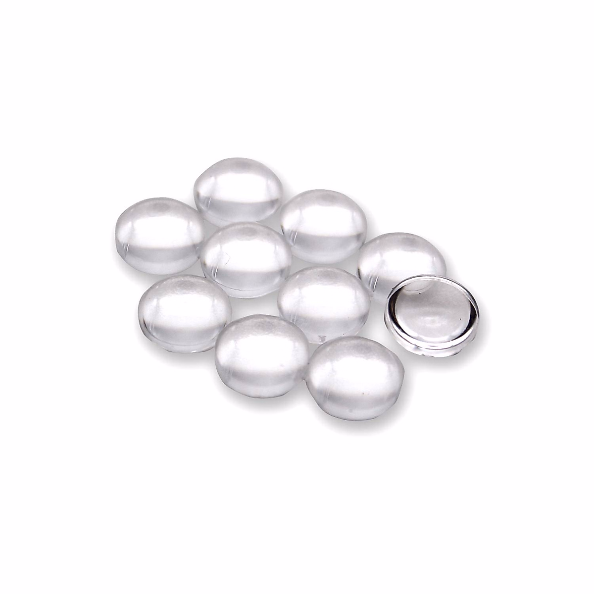 10pcs x 10MM LED Optical Lens Smooth Convex Lens for 1W 3W LED Lens