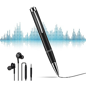 Digital Voice Recorder, 64GB Audio Voice Recorder for Lectures, Noise Reduction Voice Recording Device, Mini Voice Recorder Rechargeable for Meetings Interviews Classes Concerts