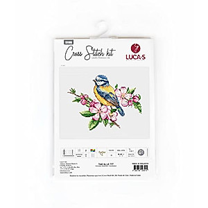 Cross Stitch Kit Luca-S - The Blue tit B1195