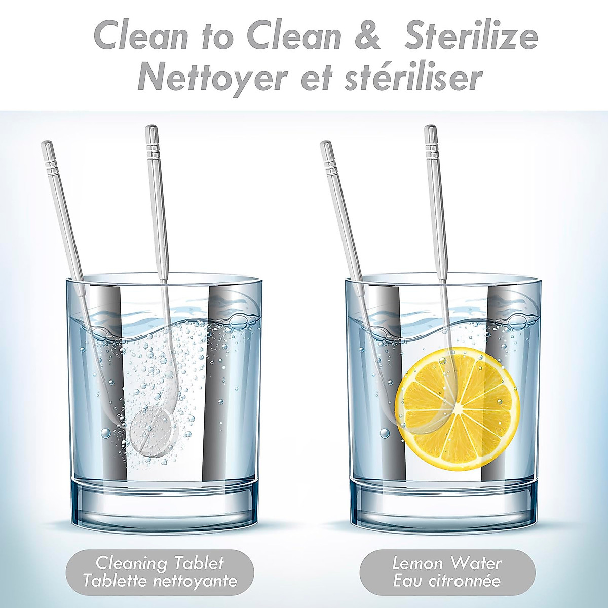 JUIDINTO Tongue Scraper 2 Pack, 100% Stainless Steel Tongue Scraper for Adults, Easy to Use Tongue Scraper with Case, Cleaning Tongue and Reducing Bad Breath for Oral Care