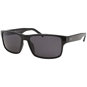 Ferragamo SF960S Unisex Sunglasses Black, 58