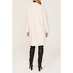 Thakoon Collective RTR Design Collective Pocket Front Coat, Off-White, X-Large