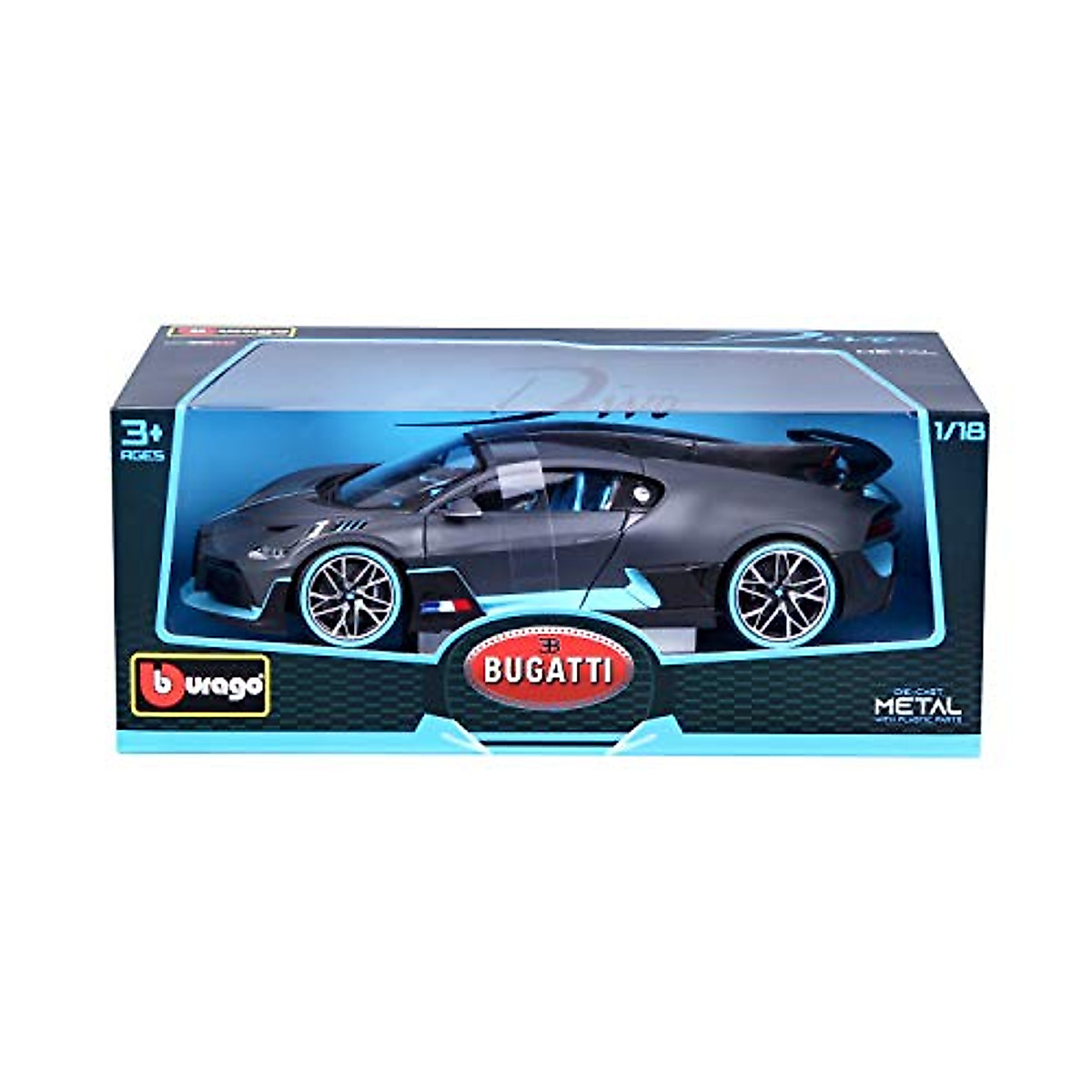 Bburago 1:18 Bugatti Divo - Blue