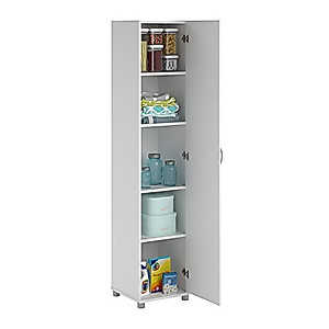 SystemBuild Kendall 16" Utility Storage Cabinet - White