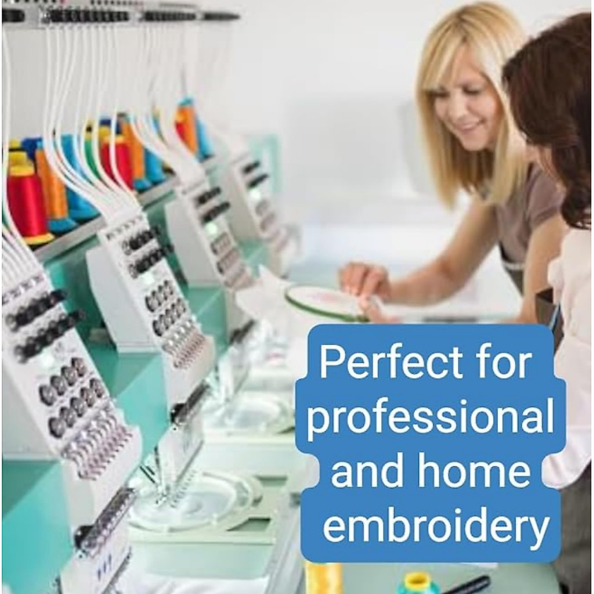 Cut Away Embroidery Stabilizer 12” x 50 Yard Roll – 2.5 Ounce Cutaway for Machine Embroidery