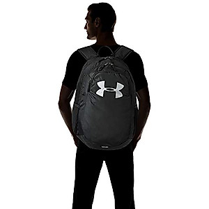 Under Armour Adult Scrimmage Backpack 2.0 , Black (001)/Silver , One Size Fits All
