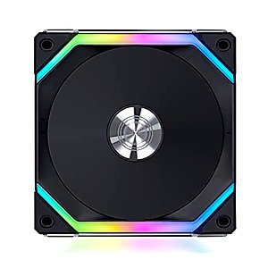 Lian Li UNI Fan SL120 V2 RGB Black Triple Pack with Controller - UF-SL120V2-3B (V2)