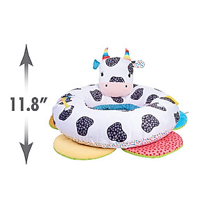 Early Learning Centre Blossom Farm Martha Moo Sit Me Up Cozy, Sensory and Physical Development Infant Toy, Kids Toys for Ages 0+, Amazon Exclusive
