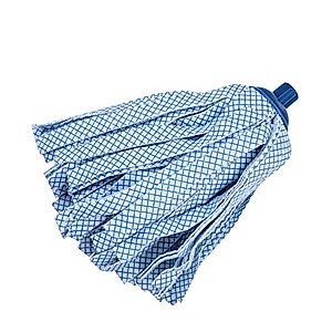 Cabilock 4 Pcs Mop Replacement Head Mop Heads Commercial Cotton Floor Cleaning Mop Head Microfiber Cloth Mop Refill Wet Mop Head Accessories Practical Mop Cloth Filler Care