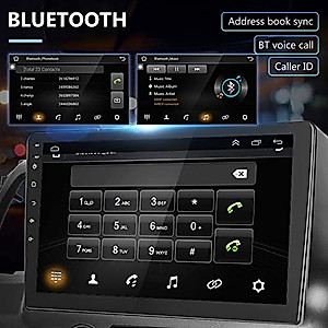 Android Car Stereo for Honda Civic 2006 2007 2008 2009 2010 2011 with WiFi GPS Navigation 10.1" HD Touchscreen Autoradio Support Mirror Link Backup Camera Microphone SWC
