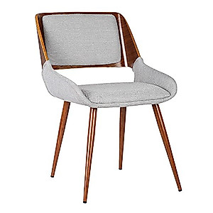 Armen Living Chalta Dining Chair, Gray