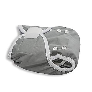 Thirsties Duo Wrap Reusable Cloth Diaper Cover, Hook and Loop Closure, Rainbow Size One (6-18 lbs)