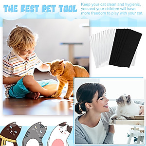 PerKoop Large Capacity Cat Litter Box Bags, 150 Count, Activated Carbon Filter, Compatible with Litter-Robot 3