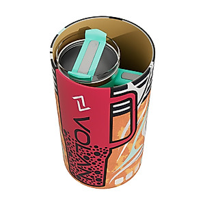 2nd Generation 40 oz Tumbler with Handle and Straw Insulated Tumblers Cups with Lids Straws Double Wall Vacuum Thermos cup 304 Stainless Steel Travel Mug Gifts for Men Women Him Her (Blue)