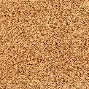 Flash Furniture Harbold Indoor/Outdoor Coir Doormat - Natural Background with Black Welcome Message - 18" x 30" - Non-Slip Backing