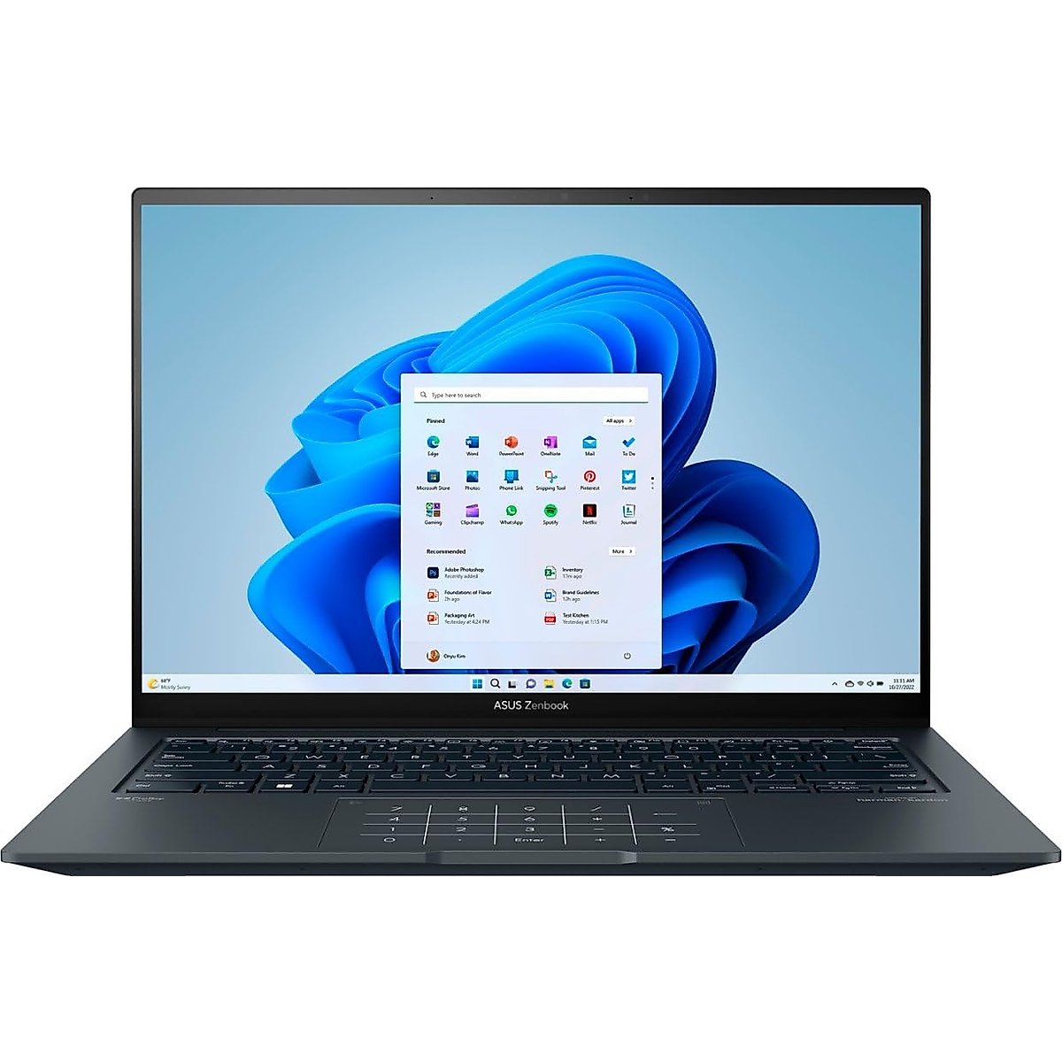 ASUS 2023 Zenbook 14.5" 2.8K 120Hz OLED Touch Laptop, Intel Evo Platform 13th Gen Core i5-13500H, 8GB DDR5 Memory, 1TB SSD, Iris Xe Graphics, Backlit Keyboard, Thunderbolt 4, HDMI 2.1, Windows 11