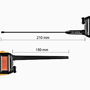 BAOFENG GT-3TP Mark III Handheld Ham Radio, Tri-Power 8/4/1W Two-Way Radio with Speaker Mic Included