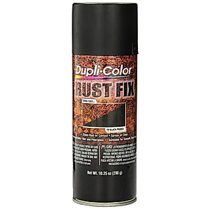Dupli-Color ERF129 Rust Fix Rust Treatment - 10.25 oz, Black