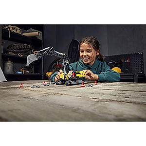 LEGO Technic Heavy-Duty Excavator 42121 Toy Building Kit; A Cool Birthday or Anytime Gift for Kids Who Enjoy Construction Toys; The 2-in-1 Design Gives Hours More Building Fun, New 2021 (569 Pieces)
