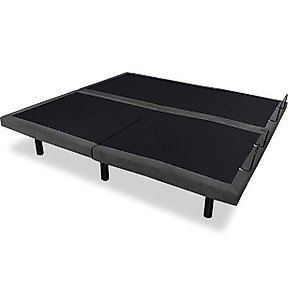 iDealBed 3i Custom Adjustable Bed Base, Wireless, Zero Gravity, One Touch Comfort Positions, Programmable Memory, Advanced Smooth Silent Operation (Split California King)