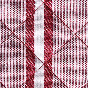 DII Double Strip Chef Kitchen Cooking & Baking Collection, Pan Handle Set, 6x3, Barn Red, 3 Piece