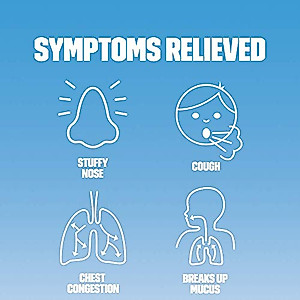 Mucinex Children's Multi-Symptom Cold Relief Liquid- Relieves Stuffy Nose, Chest Congestion, Cough & Mucus, Expectorant & Cough Suppressant With Dextromethorphan, Guaifenesin, Phenylephrine, 4 oz.