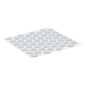 1060 Pack FastCap FC.SP.916.LG 9/16" (14.29mm) Self Adhesive Furniture Cabinet Solid PVC Screw Cap Covers Folkstone Grey Finish