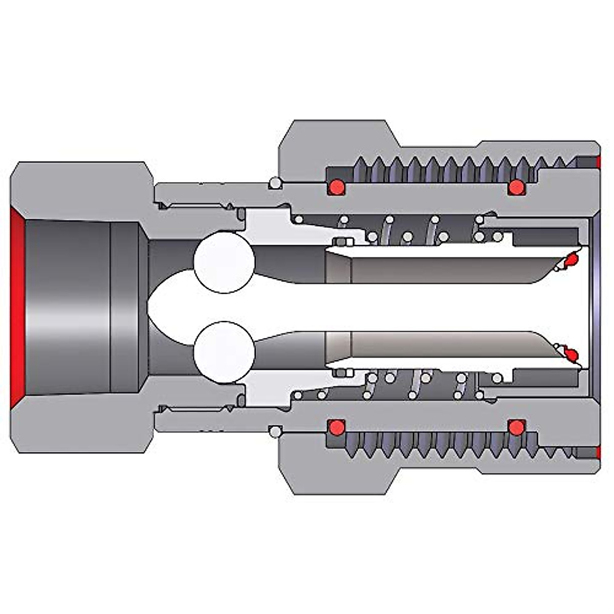 Dixon 10vepf10-bop 1-1/4 Inch Vep Coup 1-1/4 Inch Nptf Bop 201200-10