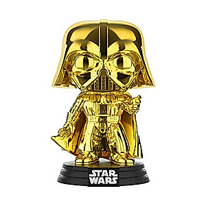 Funko Pop! Star Wars - Darth Vader (Gold Chrome) Galactic Convention Amazon Exclusive