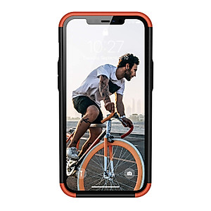 URBAN ARMOR GEAR UAG Designed for iPhone 12 Pro Max Case [6.7-inch screen] Sleek Ultra-Thin Shock-Absorbent Civilian Protective Cover, Olive