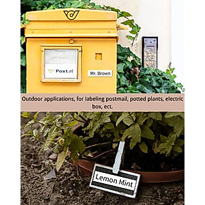 9mm 0.35 Inch Laminated White TZ Tape Replace for Brother TZe-221 TZe221 PTouch Label Tape Compatible with Brother P-Touch Label Maker PT-D210 PT-D220 PT-H103W PT-1890 PT-D600 PT-D410, 4-Pack