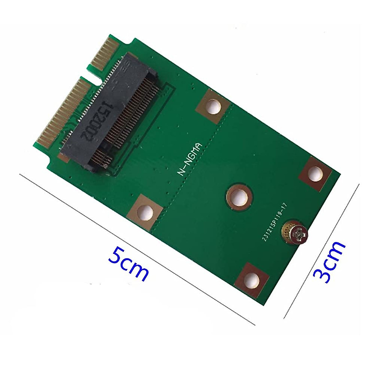 SaiDian 1Pcs M.2 2242 ngff to MSATA Adapter Card NGFF Solid State Drive SSD B Key Interface Adapter Board