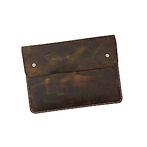 Vintage retro leather new macbook pro 14 15 16 inch sleeve case/macbook air leather bag cover MAC05SF-B