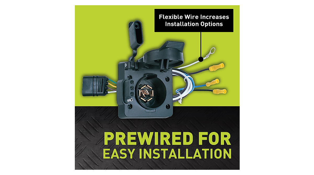 Hopkins 47185 Multi-Tow Adapter - Custom Plug-In Wiring