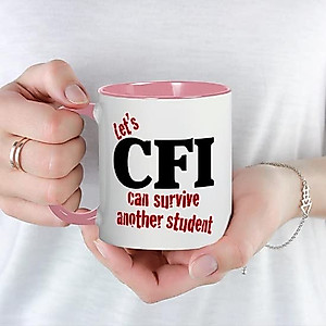 CafePress CFI Can Survive Mug Ceramic Coffee Mug, Tea Cup 11 oz