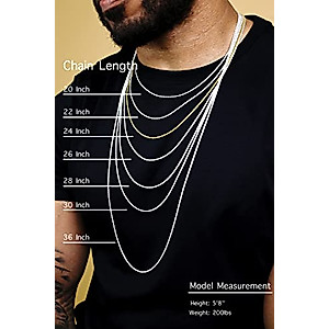 Sterling Silver Italian Ball Bead Chain 1.2mm 925 Italy New Dog Tag Necklace 26"