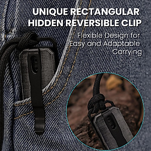 Kizer KUH Pocket Knife, 3.20 In 154CM Steel Blade Folding Pocket Knife Black Micarta Handle Folding Knife with Pocket Clip Small EDC Knife for Men Women Survival Hunting Knife V3649C1