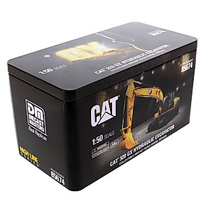 Diecast Masters 1:50 Caterpillar 320 GX Hydraulic Excavator | High Line Series Cat Trucks & Construction Equipment | 1:50 Scale Model Diecast Collectible Model 85674