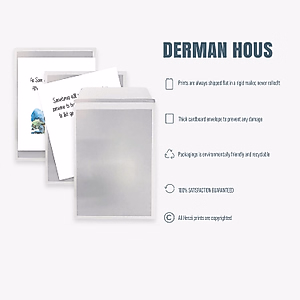 Winnie the Pooh Wall Decor – Unframed Set of 4 Prints, 8x10 Inch, Watercolour Nursery Wall Decor for Boys and Girls, Kids, Baby’s Nursery Decor Playroom Classic Pooh Bear Friends Piglet UNFRAMED