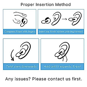 CharJenPro AirFoams Pro: Premium Memory Foam Ear Tips for AirPods Pro. Stays in Your Ears. No Silicone Ear tip Pain. The Original from Kickstarter. (2 Same Sizes) (2 Small/Medium, Hot Pink)