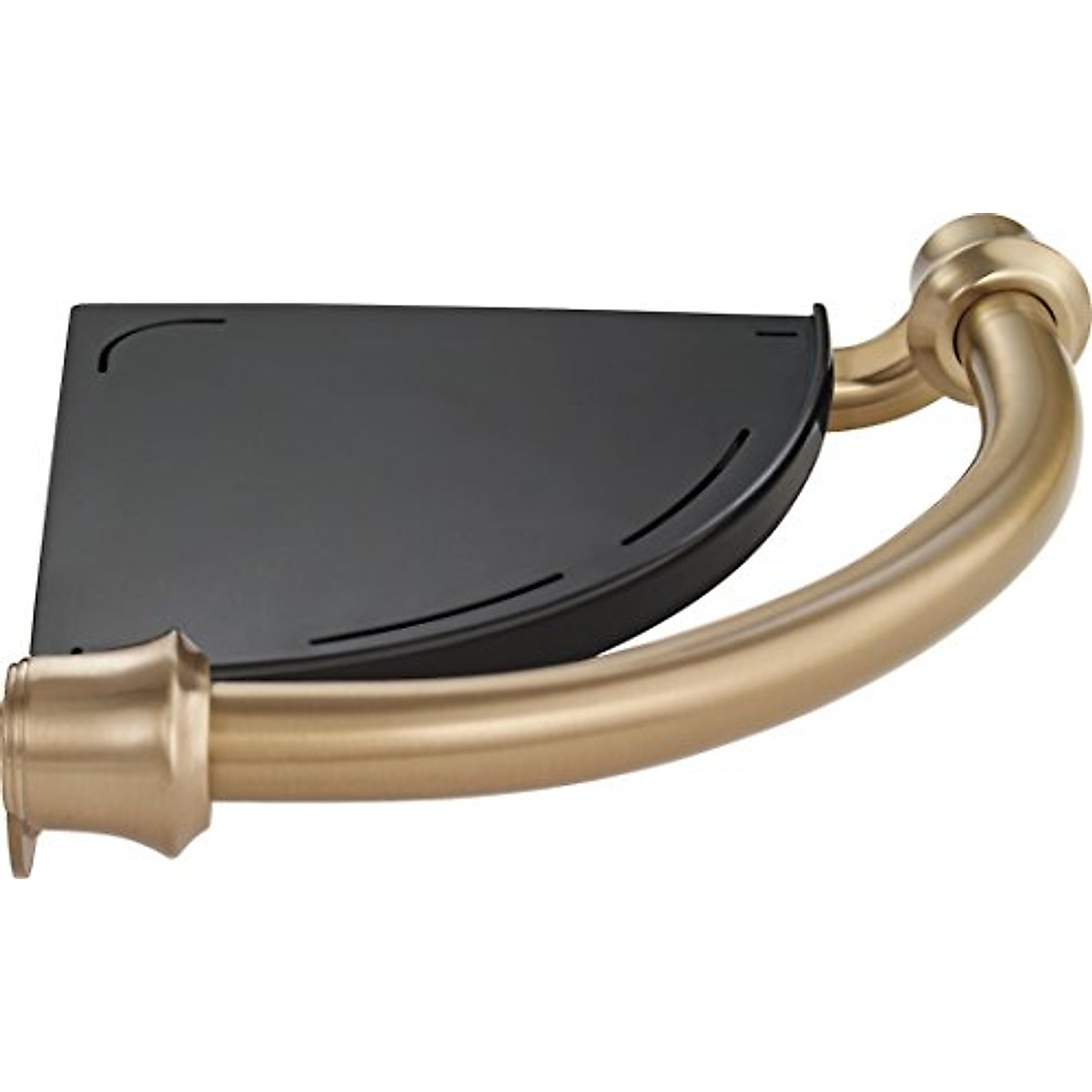 Delta Faucet 41316-CZ Traditional Corner Shelf/Assist Bar, Champagne Bronze