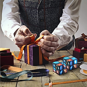 Star Cube,Vcall 2 in 1 Combo Infinity Cube Fidget Toy Magic Star Cube Smooth Surface Magic Cube Puzzle for Kids and Adults to Stress and Anxiety Relief Mini Preschool Toys