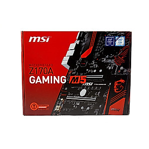 MSI Enthuastic Gaming Intel Z170A LGA 1151 DDR4 USB 3.1 ATX Motherboard (Z170A Gaming M5)