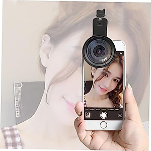 Smartphon 1 Set 2 Telephoto Lens Phone Lens Smartphones Wide Angle Lens Cellphone Cell Phone Video Lens Mobile Camera Lens Camera Lens Cell Phone Camera Lens SLR