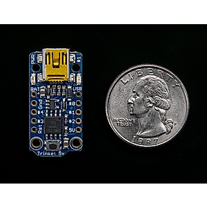 Adafruit (PID 1501 Trinket - Mini Microcontroller - 5V Logic