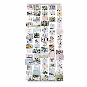 Umbra Hangit Picture Frame and Wall Decor Set for Photos, 26" x 60", White