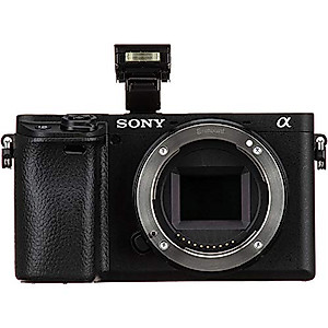 Sony Alpha a6400 Mirrorless Digital Camera with 16-50mm Lens + 32GB Memory Card, Sturdy Equipment Carrying Case, Spider Tripod, Software Kit and More