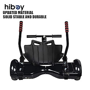 Hiboy HC-01 Hoverboard Kart Seat Attachment Accessory for 6.5" 8" 10" Two Wheel Self Balancing Scooter